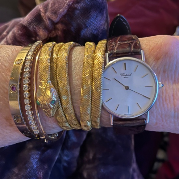 Chopard | Accessories | Chopard Classic 91 18k White Gold With White ...